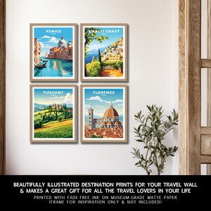 Portofino Italy Italian Riviera Travel Wall Art Poster Print - Etsy