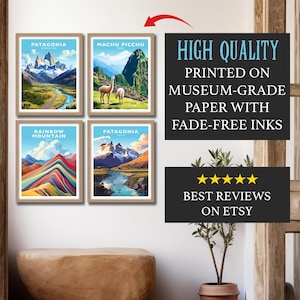 Inca Trail to Machu Picchu Peru Travel Wall Art Poster Print - Etsy