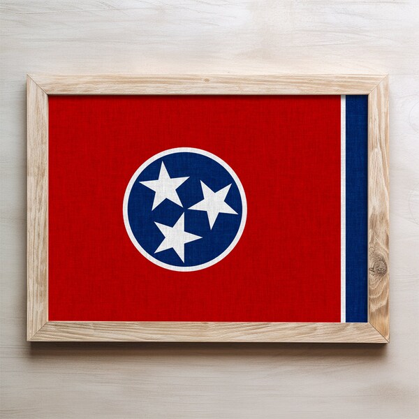 Tennessee Flag - Etsy