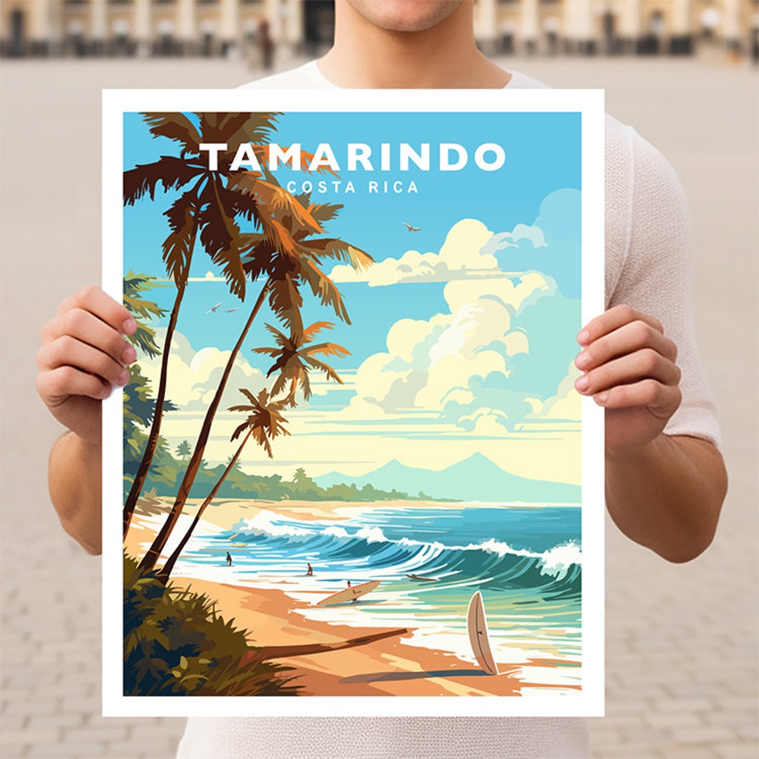 Tamarindo Costa Rica Travel Wall Art Poster Print - Etsy