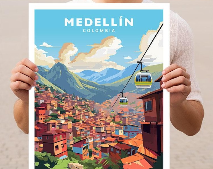 Cali Colombia Travel Wall Art Poster Print - Etsy