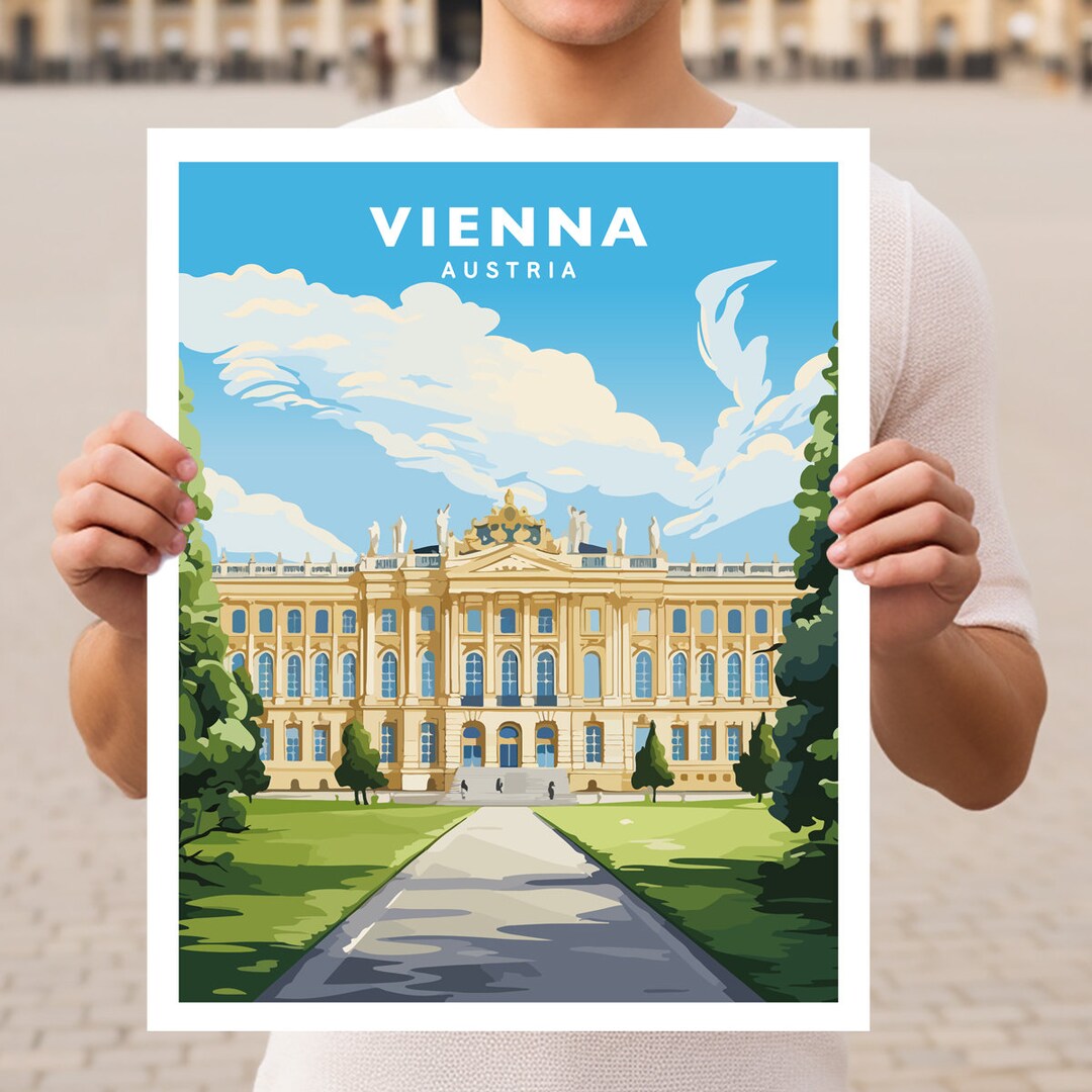 Vienna Austria Travel Wall Art Poster Print - Etsy