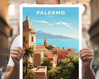 Palermo, Sicily sicilia, Italy Traditional Sicilian Blue and Yellow ...