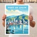 Port of Spain Trinidad and Tobago Travel Wall Art Poster Print - Etsy