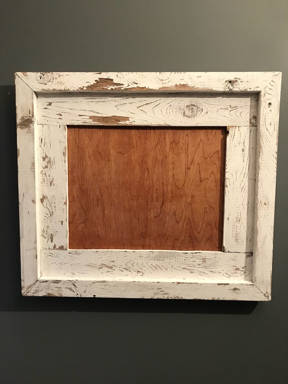 Distressed Picture Frame Painted Picture Frame Rustic | Etsy