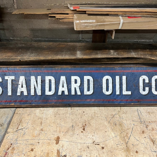 Standard Oil Sign - Etsy