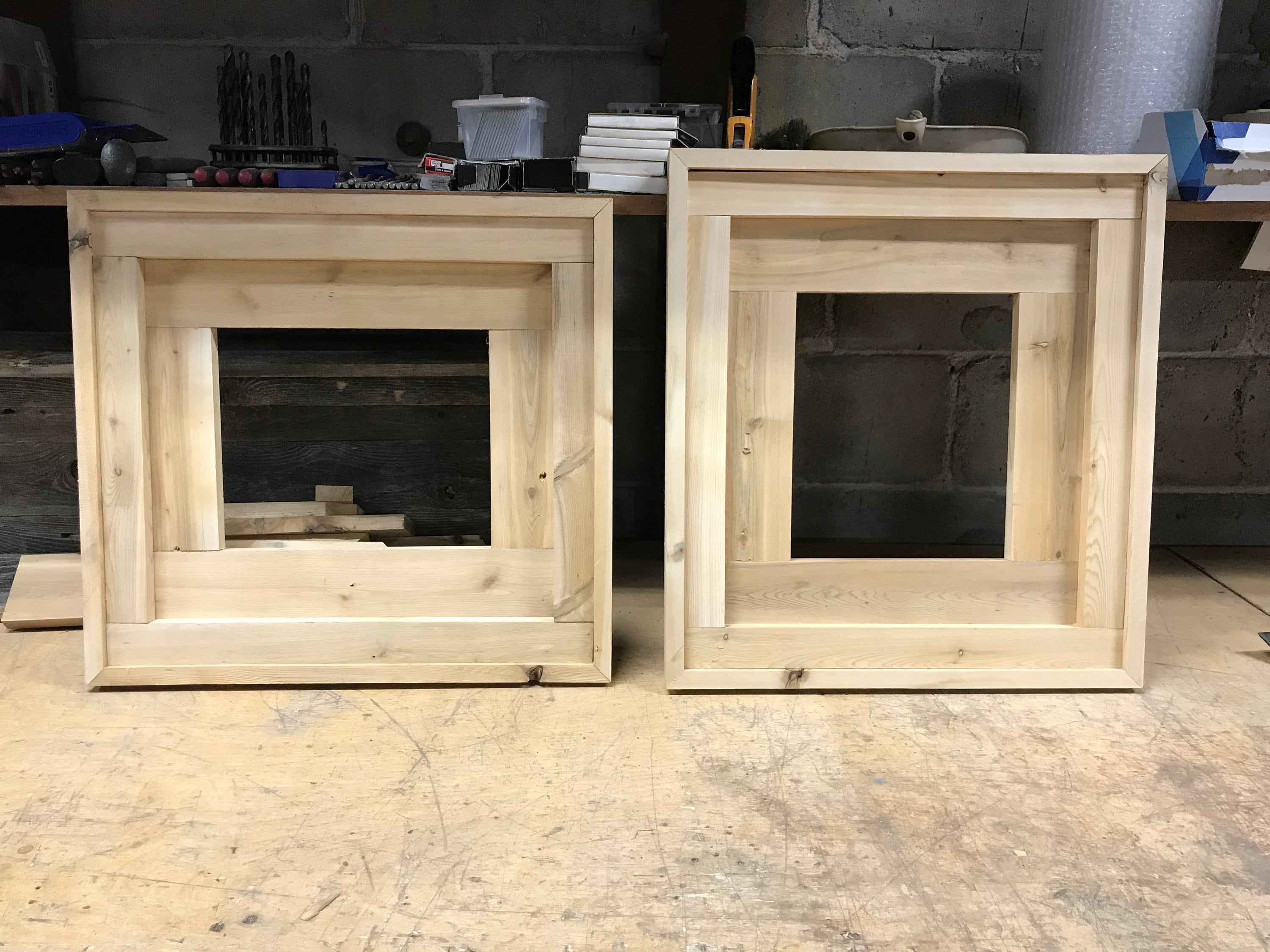 Natural Cedar Wood Rustic Handmade Picture Frame Display, Cedar Wood ...