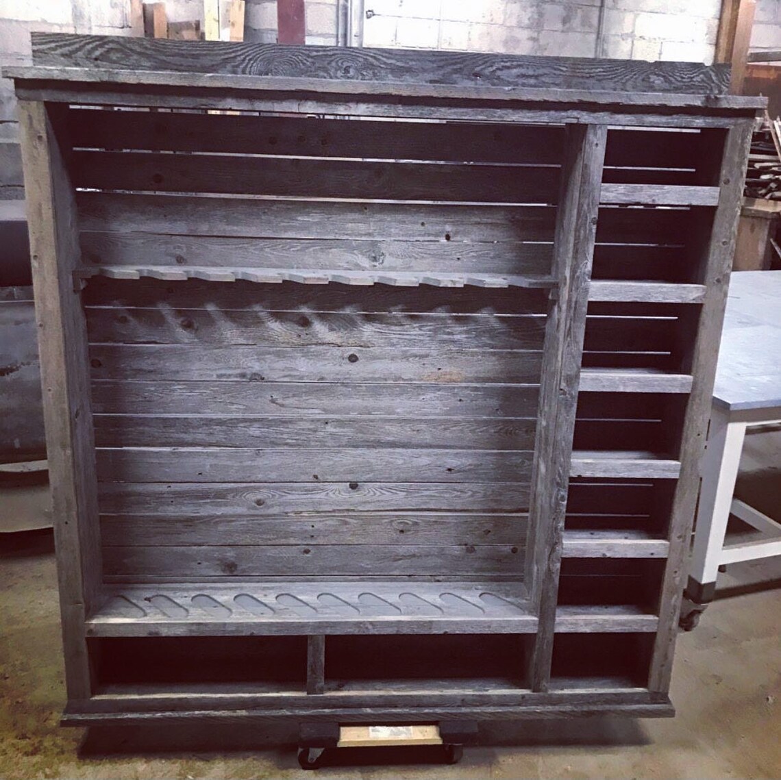 Rustic Reclaimed Gun Rack Display Primitive Gun Rack Display - Etsy