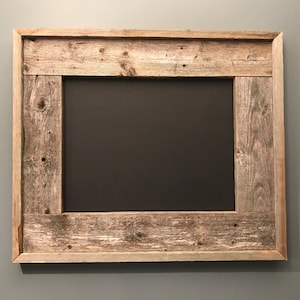 Rustic Handmade Picture Frame Display - Etsy