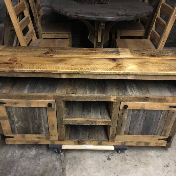 Rustic Tv Stand - Etsy