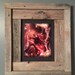 Rustic Picture Frame Reclaimed Wood Weathered Gray North - Etsy