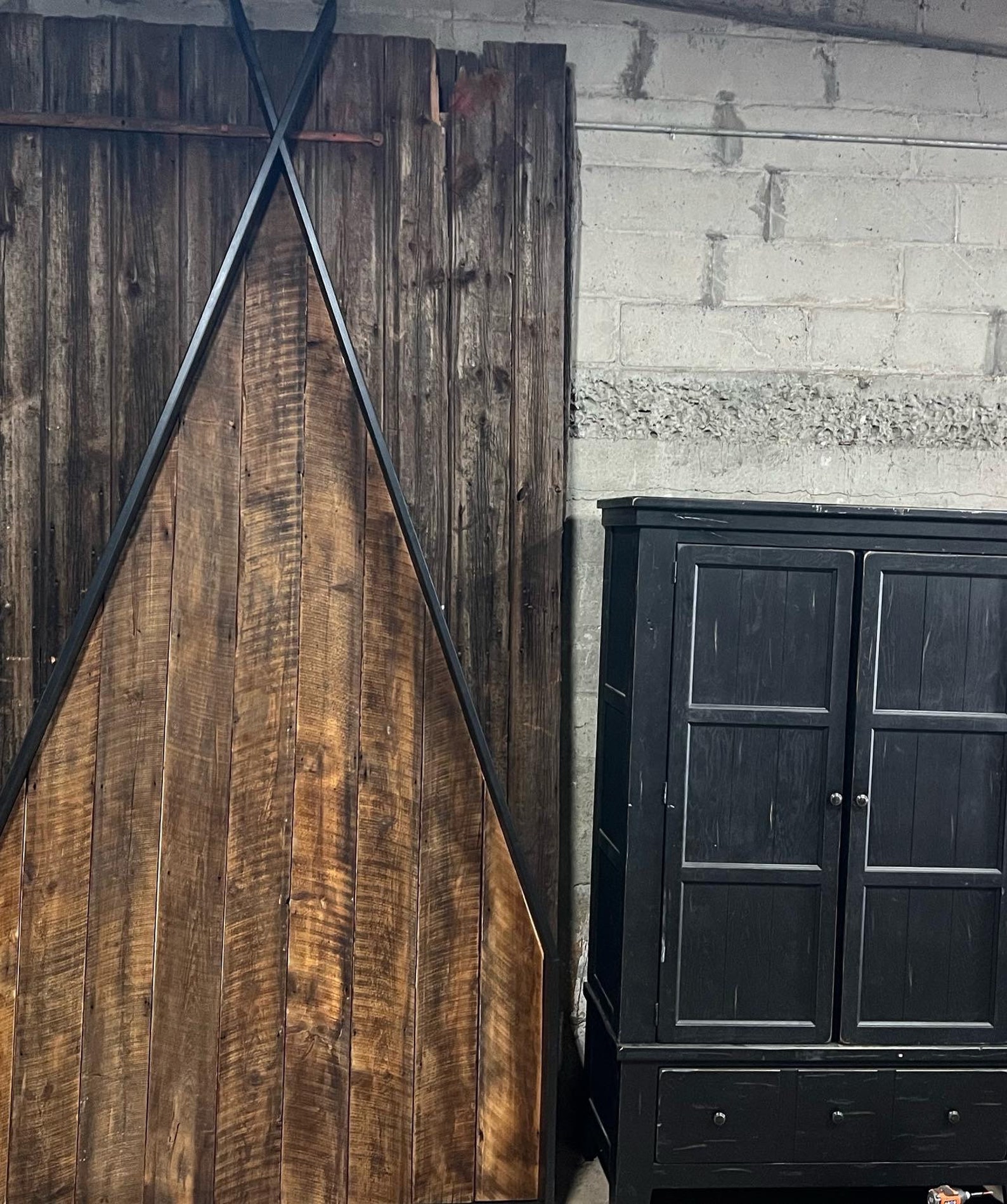 Reclaimed Barnwood Teepee Headboard, Rustic Bedroom Decor - Etsy