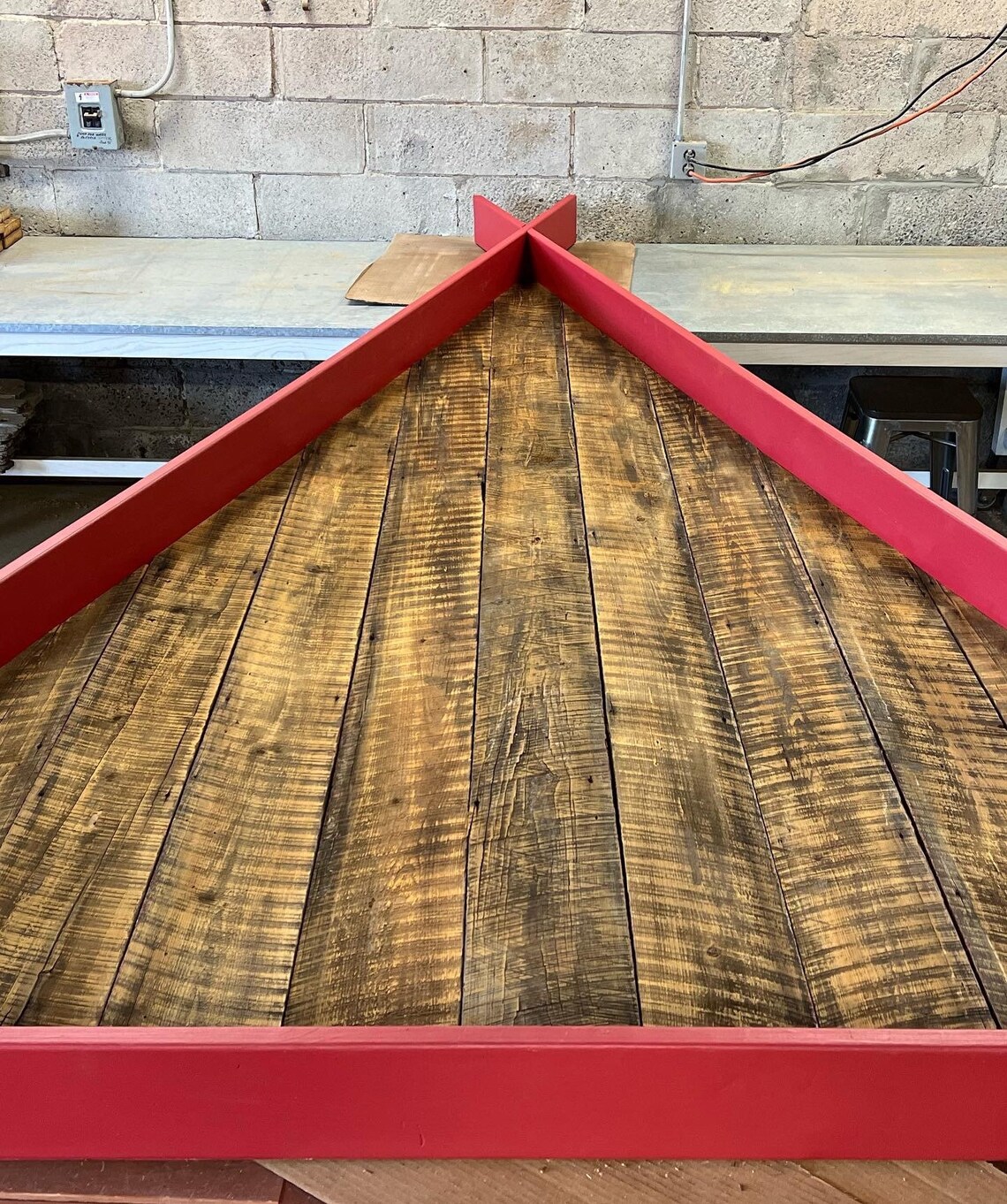 Reclaimed Rustic Barnwood Teepee Bed Rustic Teepee Bed - Etsy