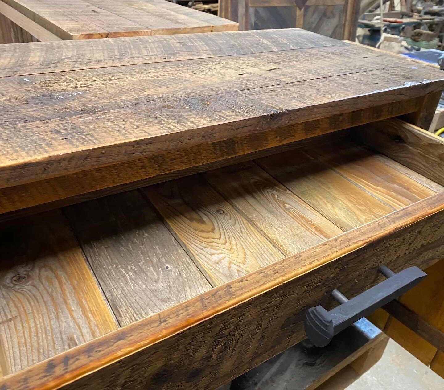 Reclaimed Barnwood Nightstand, Rustic Bedside Table, 30"h - Etsy