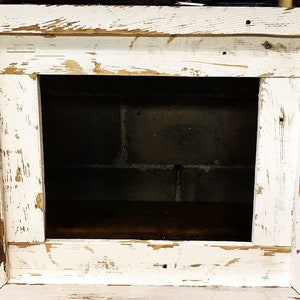 Distressed Picture Frame, Painted Picture Frame, Rustic Picture Frame ...