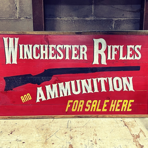 Winchester Sign - Etsy