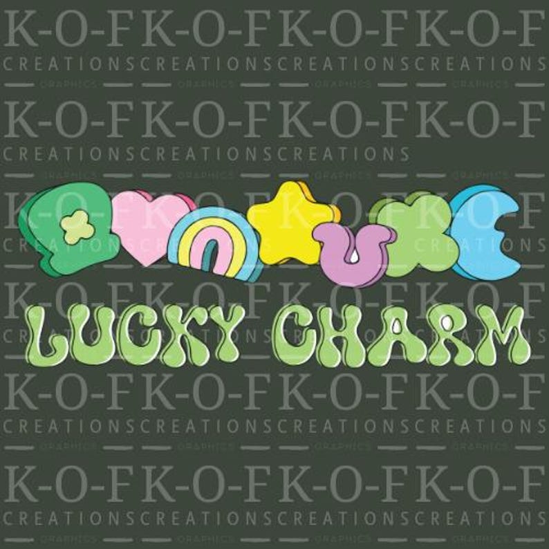 Lucky Charm Digital Download PNG File - Etsy