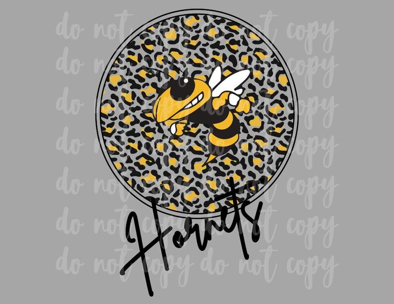 Hornets School Mascot PNG Digital File - Etsy