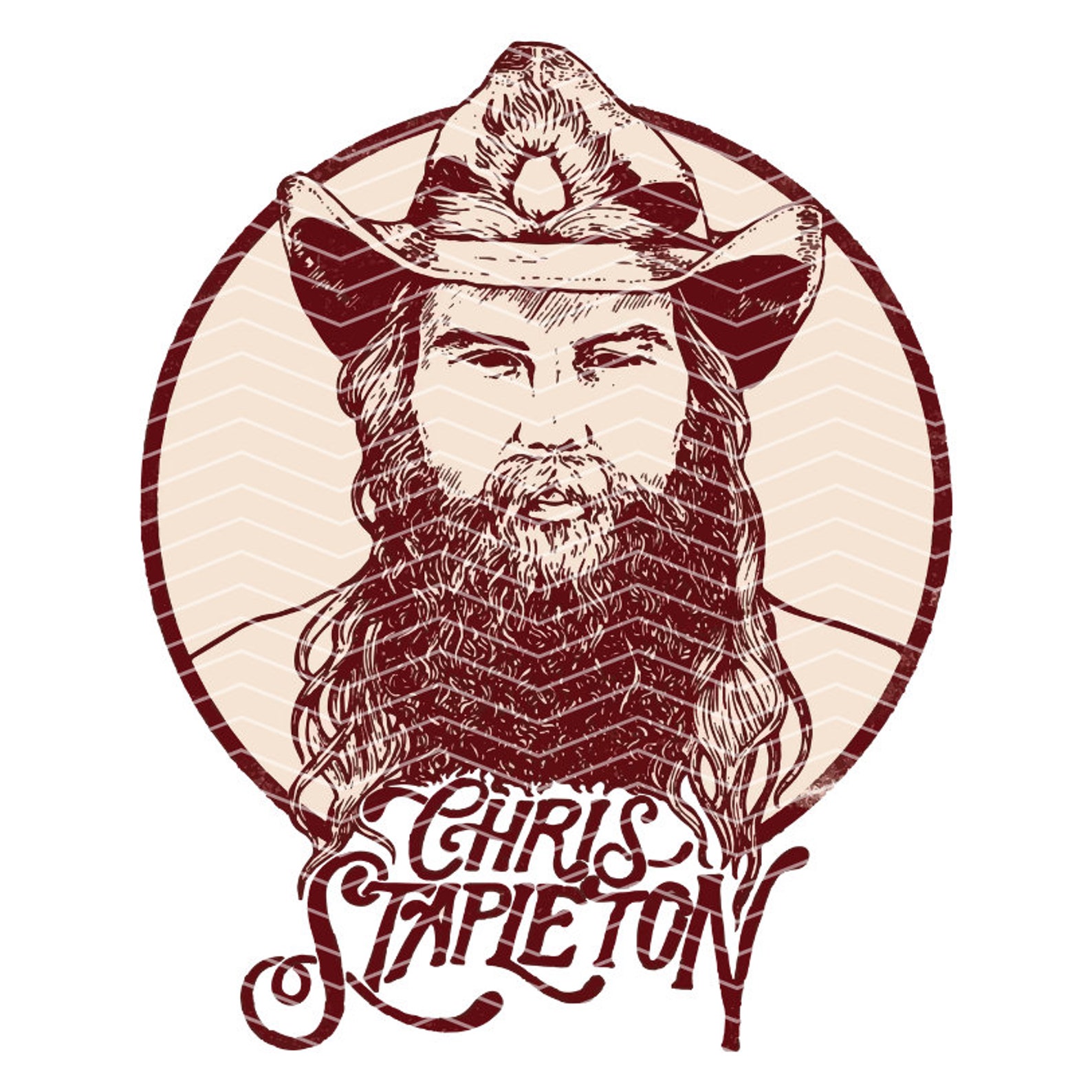Chris Stapleton Country Artist PNG Digital File - Etsy