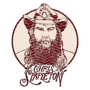 Chris Stapleton Country Artist PNG Digital File - Etsy