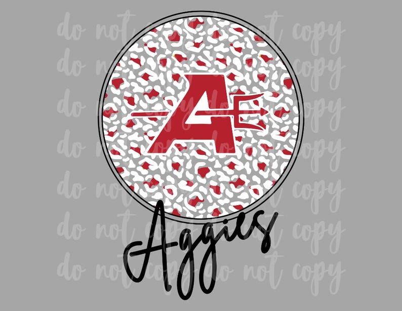 Aggies School Mascot PNG Digital File - Etsy
