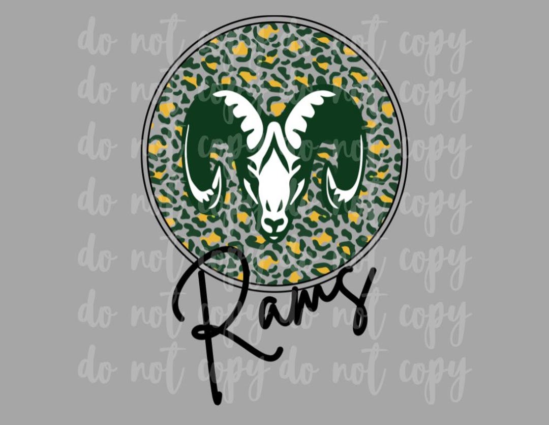 Rams School Mascot PNG Digital File - Etsy