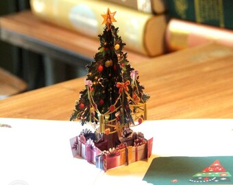 3d christmas card | Etsy