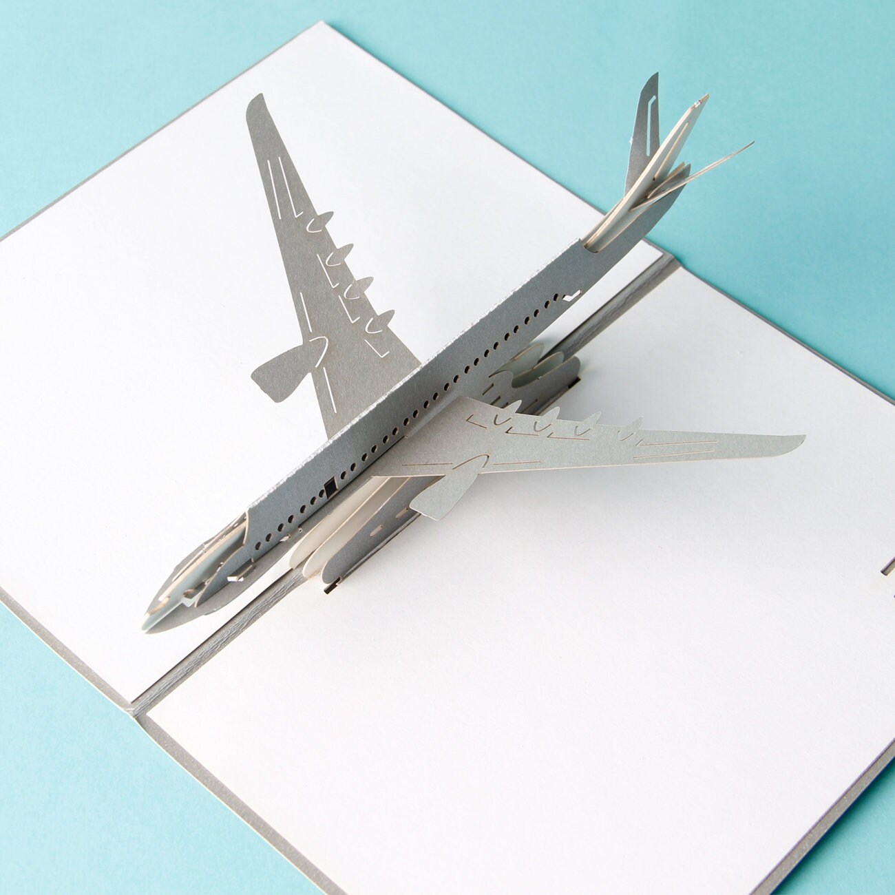 Airplane Handmade 3D Pop up Card | Etsy UK