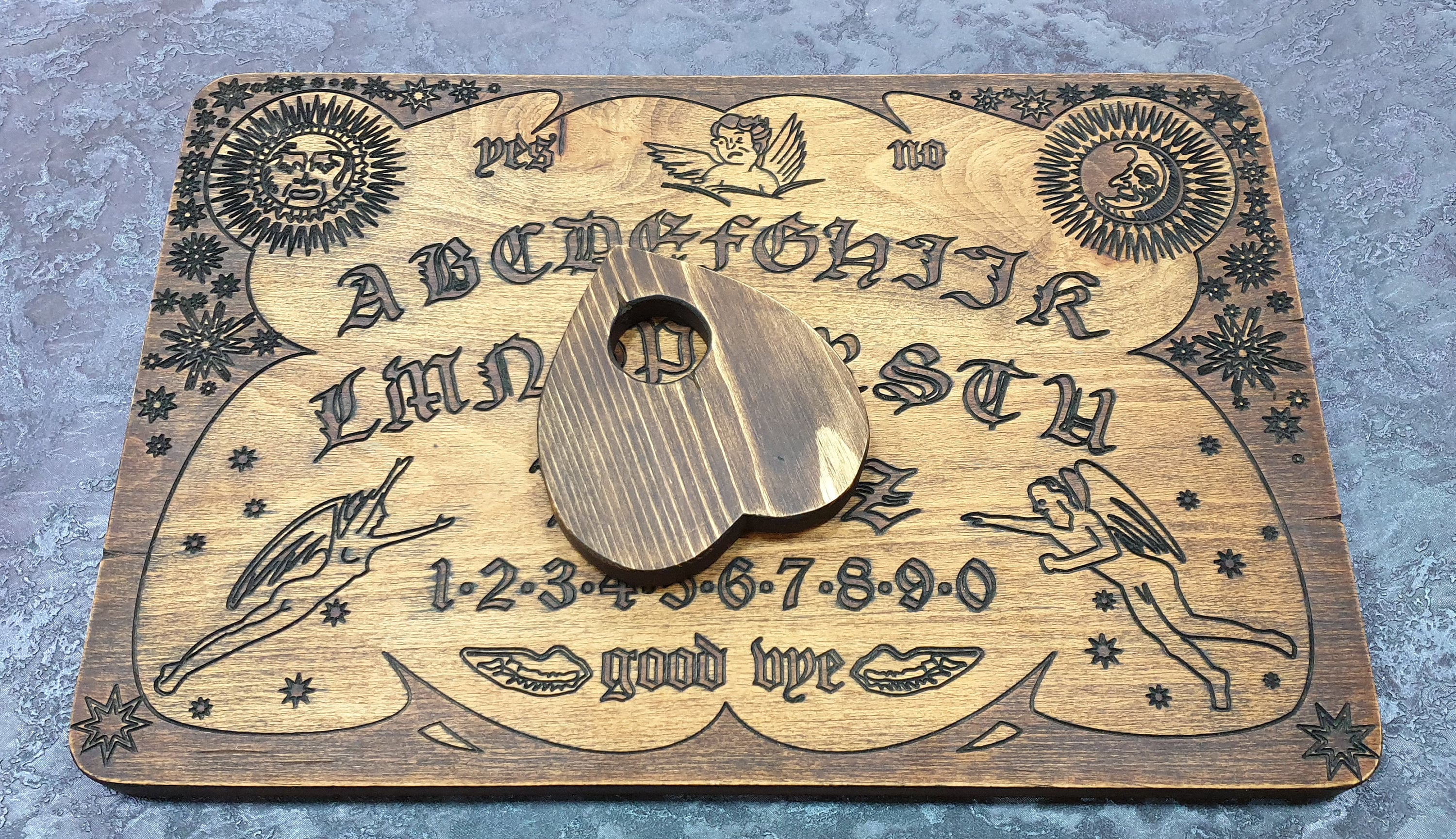 Ouija board replica from original film Witchboard | Etsy