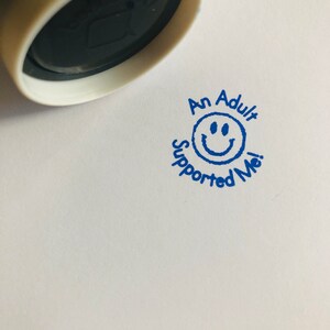 Teacher Supported Stamp - Etsy