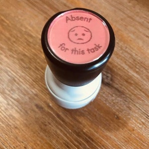 Absent Stamp - Etsy Australia