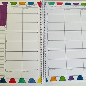 2025 Australian Teacher Planner- Rainbows - Etsy Australia