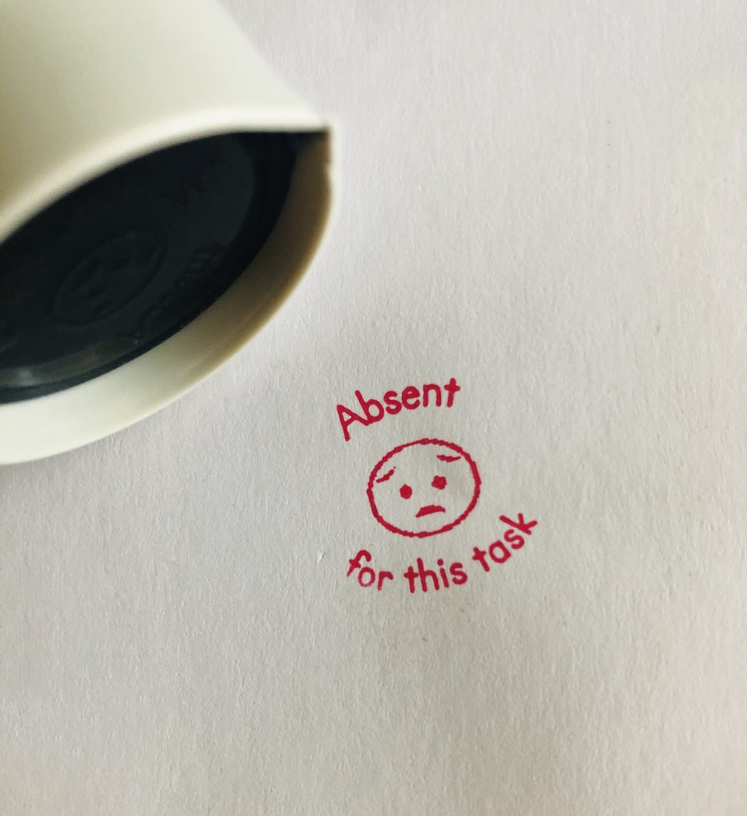 Absent Stamp - Etsy Australia