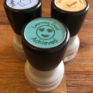 Independent/assisted Work Stamp Set - Etsy