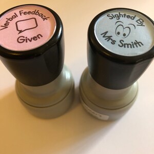 Verbal Feedback, Sighted by Stamp Set - Etsy Australia