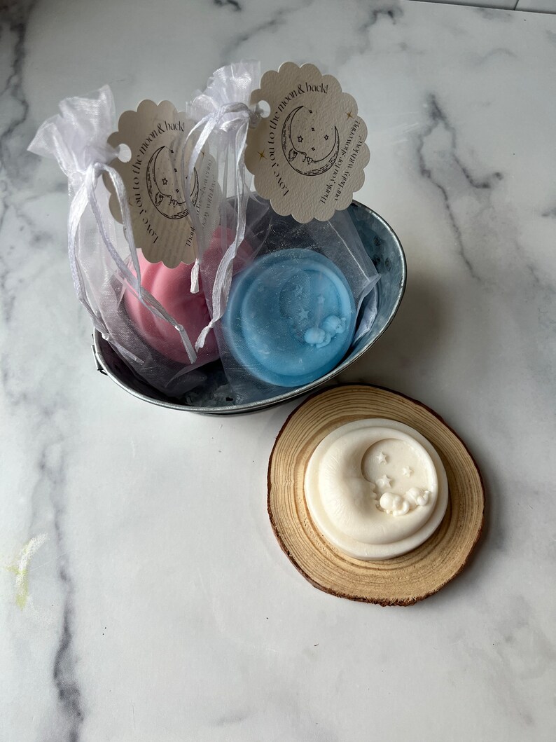 Over the Moon Soap Favors: Sleeping Baby, Shower Gifts (50 Pack) - Etsy