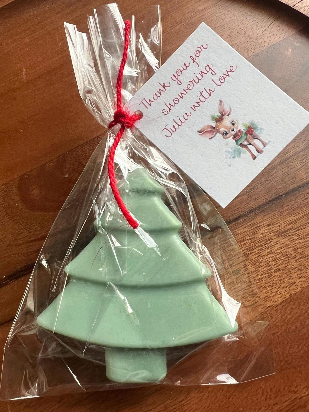 Christmas Tree Shea Soap Favors, Winter Holiday Decor Gifts, Baby ...