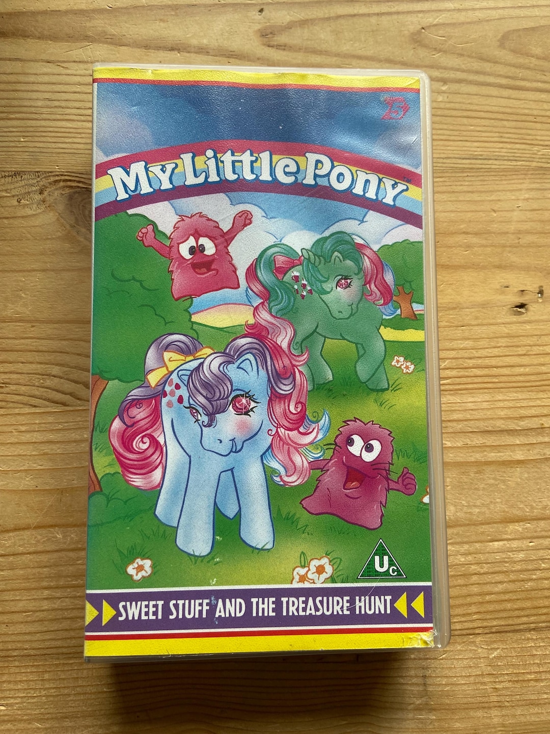 Vintage My Little Pony VHS Video Tape Rare Gift MLP 1991 Cartoon - Etsy UK
