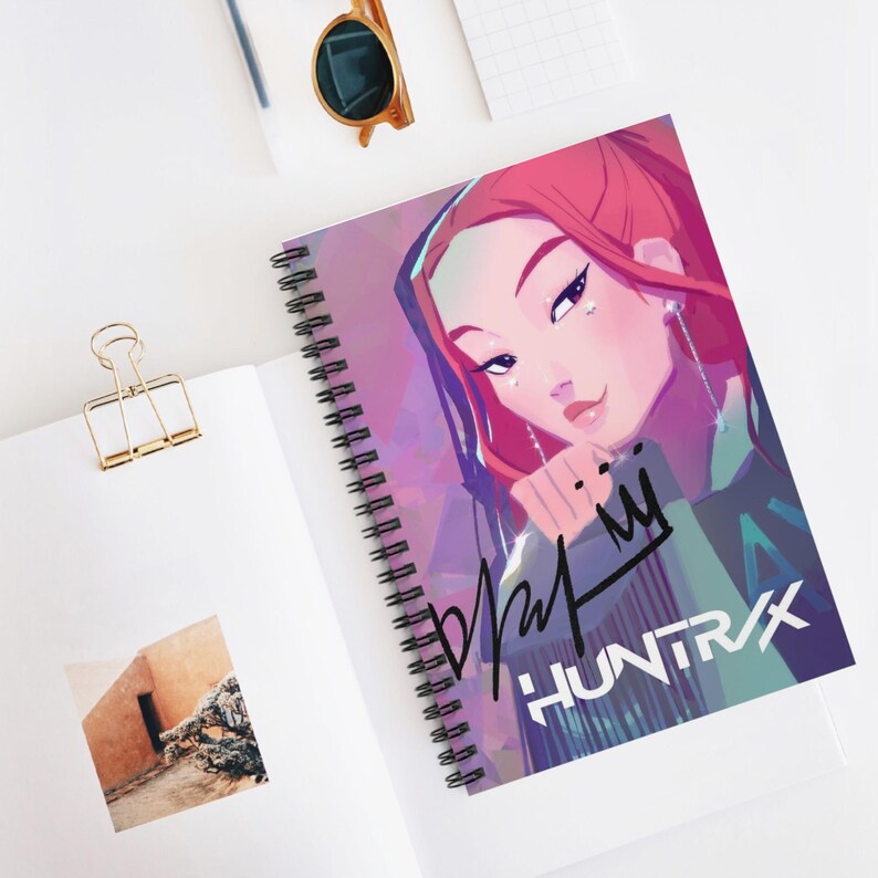 Huntrix Mira Notebook | Kpop Demon Hunters Fan Journal | Aesthetic Kpop ...