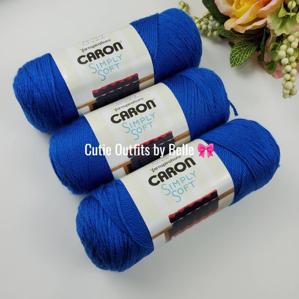 Royal Blue Yarn - Etsy