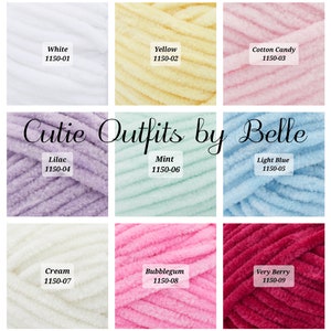 3 SKEINS Premier PARFAIT Chunky Yarn, Teddy Bear, More Colors, Crochet ...