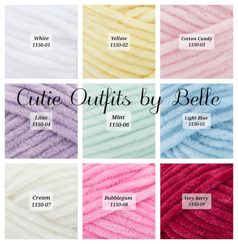3 SKEINS Premier PARFAIT Chunky Yarn, Teddy Bear, More Colors, Crochet ...