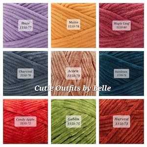 3 SKEINS Premier PARFAIT Chunky Yarn, Teddy Bear, More Colors, Crochet ...