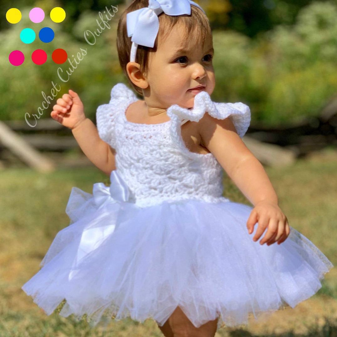 Personalized Baby Tutu Dress: Birthday Outfit, Custom Color - Etsy