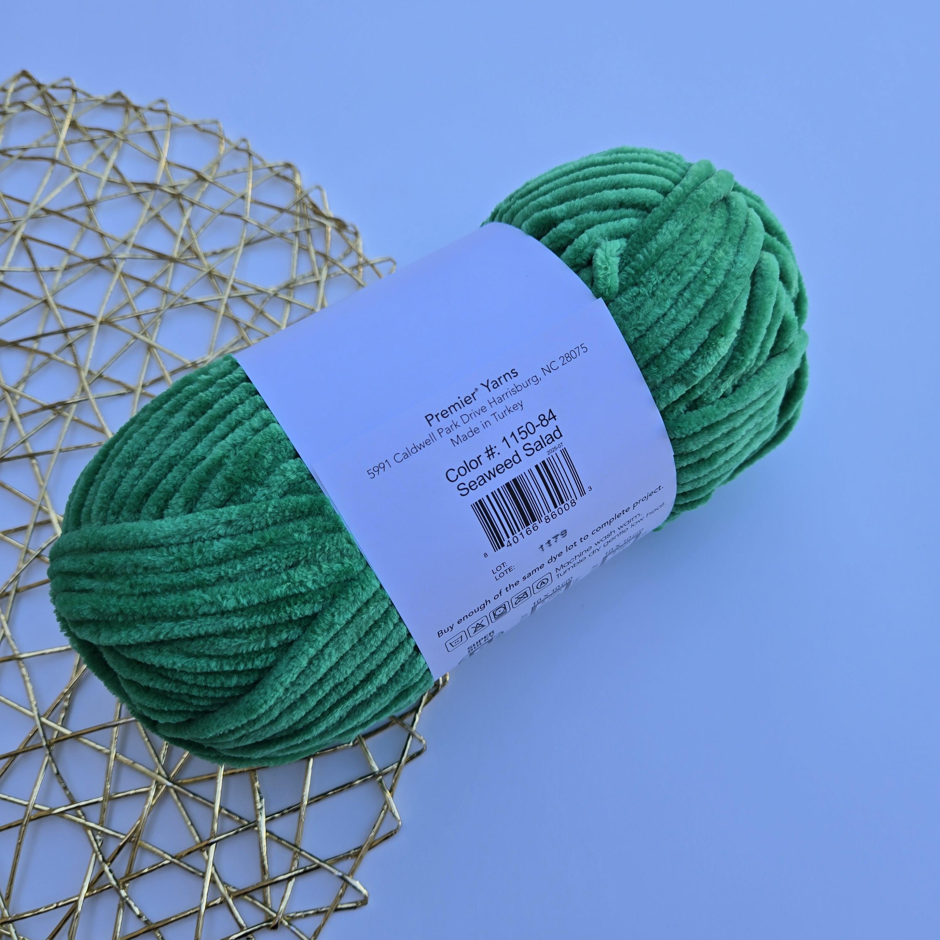 NEW Colors Premier Parfait Chunky Yarn, Super Bulky Polyester Chenille ...