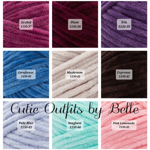 3 SKEINS Premier PARFAIT Chunky Yarn, Teddy Bear, More Colors, Crochet ...