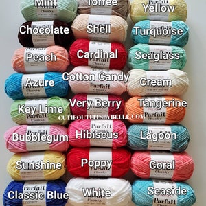 3 SKEINS Premier PARFAIT Chunky Yarn, Teddy Bear, More Colors, Crochet ...
