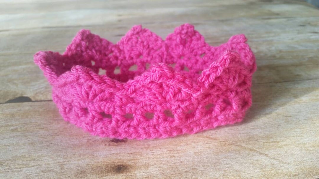 Baby Girl Crown, Princess Crown Newborn Photo Prop Tiara, Baby Girls ...