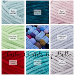 3 SKEINS Premier PARFAIT Chunky Yarn, Teddy Bear, More Colors, Crochet ...