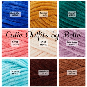 3 SKEINS Premier PARFAIT Chunky Yarn, Teddy Bear, More Colors, Crochet ...